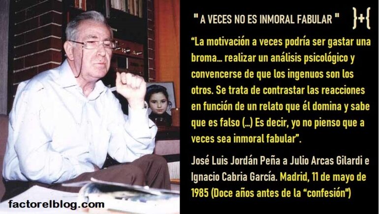 Ummo: el día que Jordán Peña “mostró sus cartas” y nadie pescó el guiño ...